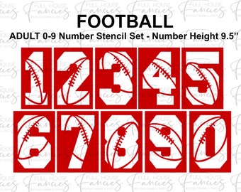 Numbers Stencil Numbers for Signs Numbers BOOK Stencil - Etsy