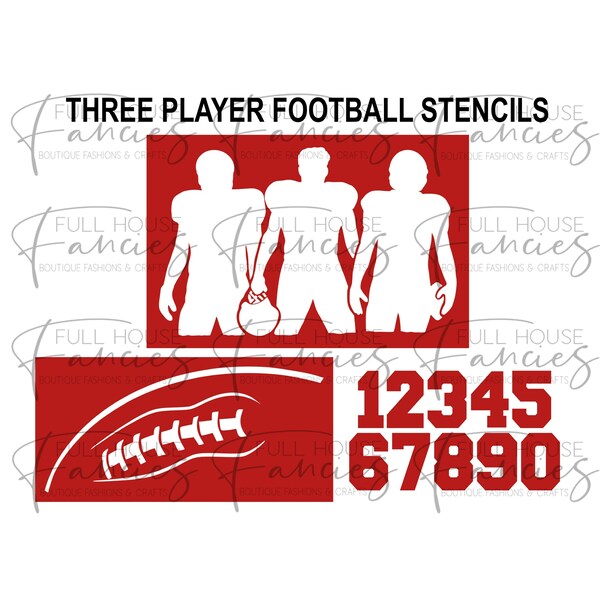 Football Stencils - Etsy