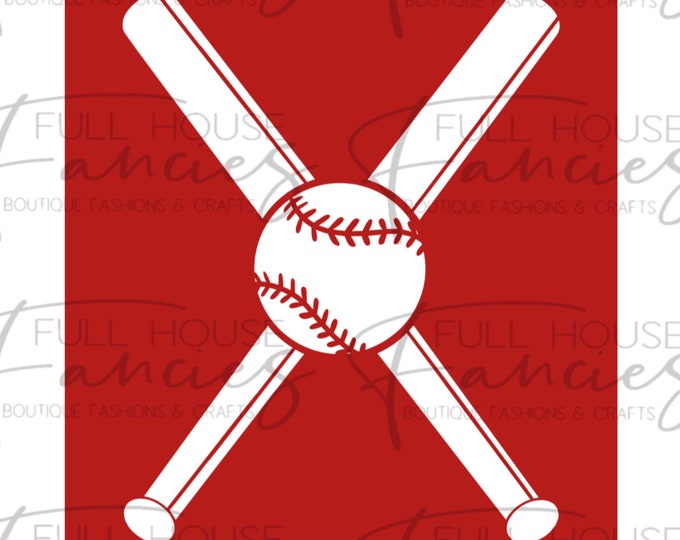 Baseball and Bats Stencil Baseball Stencil, Baseball Stencils, Baseball ...