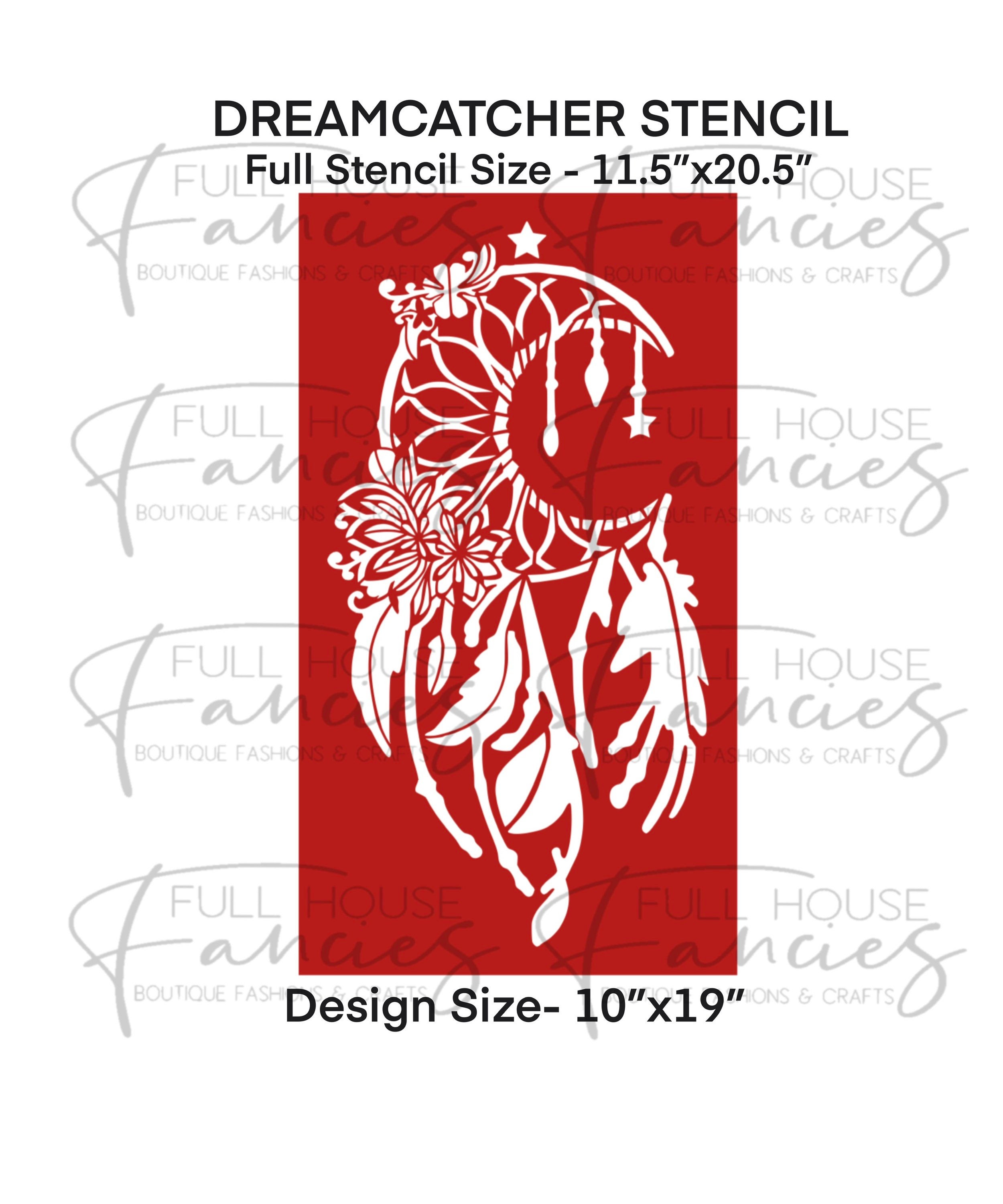 Dreamcatcher Stencil | Etsy