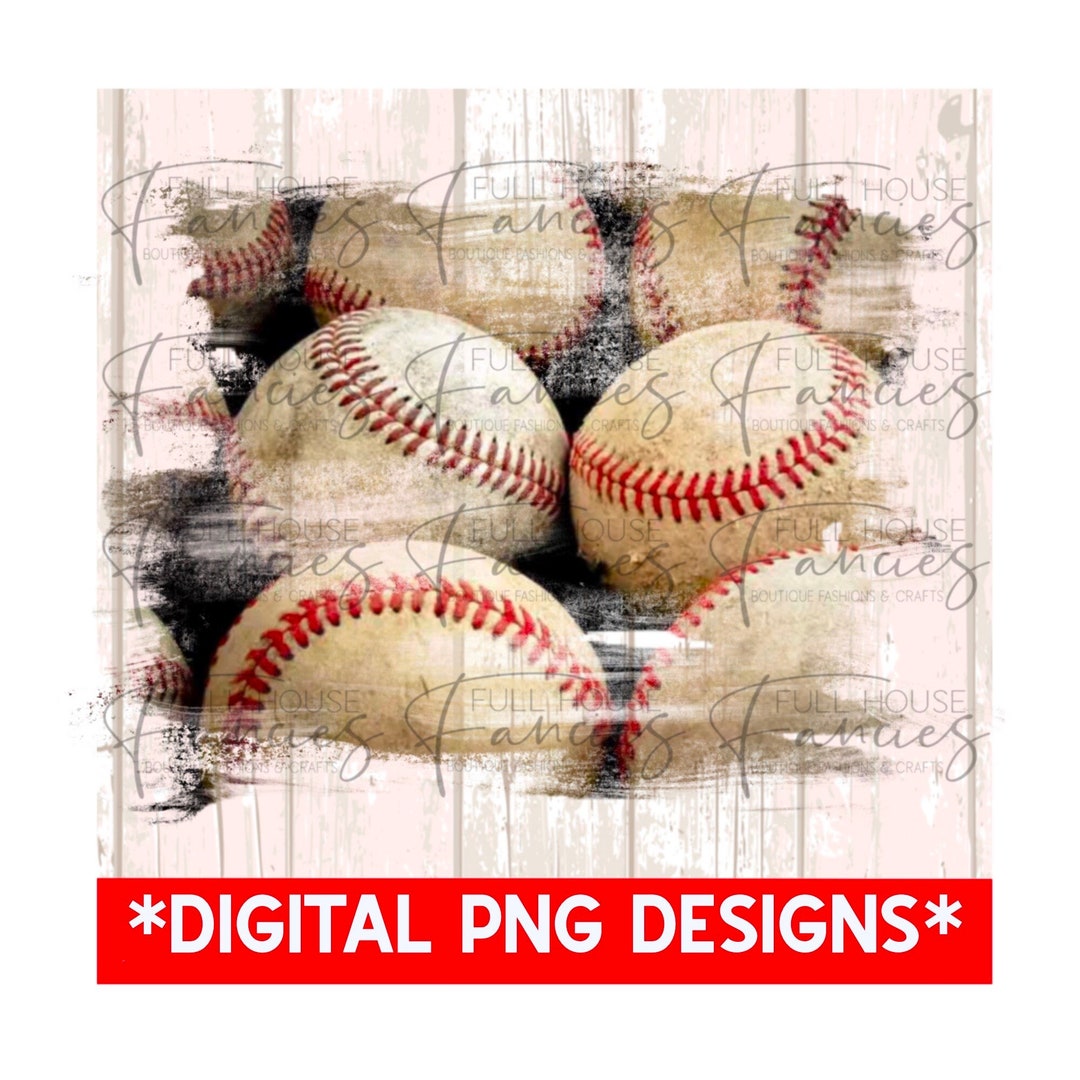Baseball Pattern *digital PNG Design* - Etsy