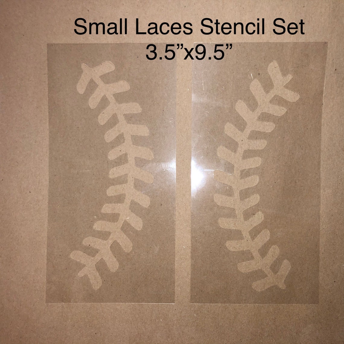 Baseball Laces Stencils | Etsy