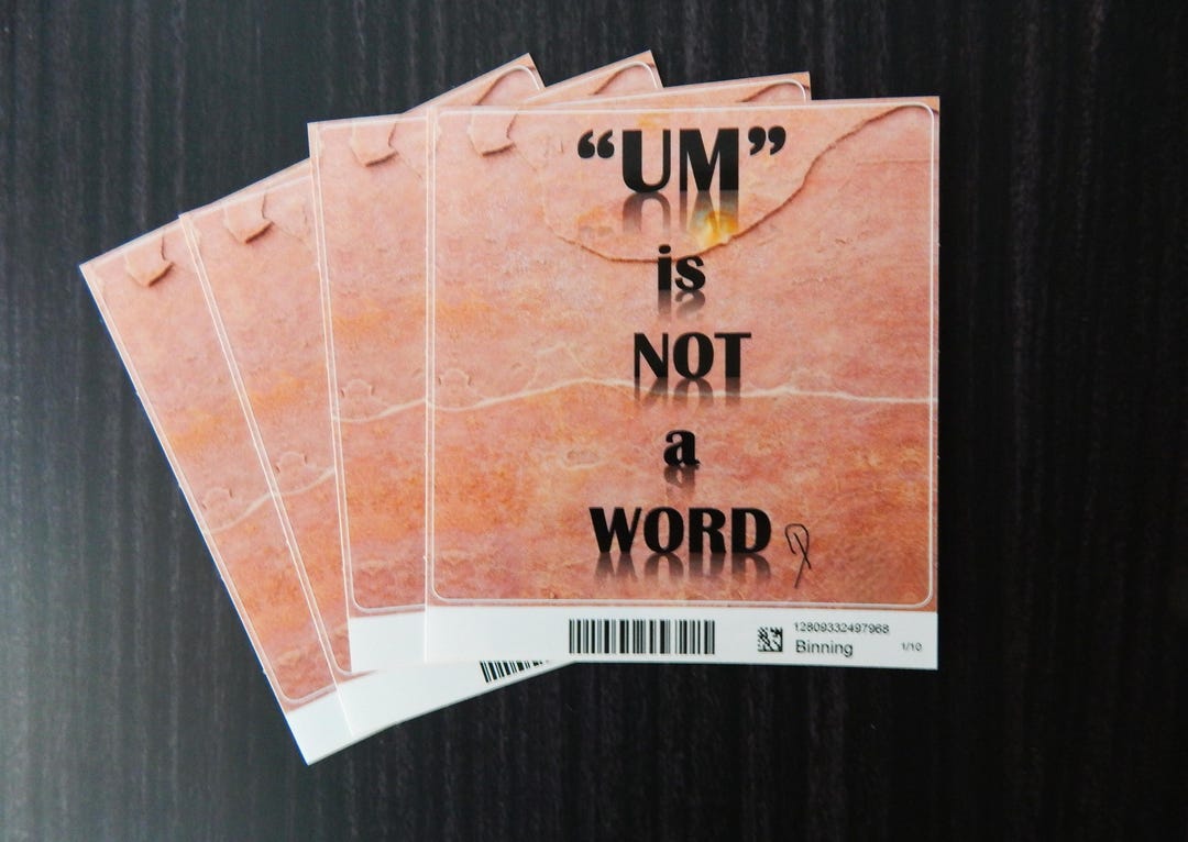 UM Campaign: "um" is Not a Word! Bumper Stickers, Car Magnets - Etsy
