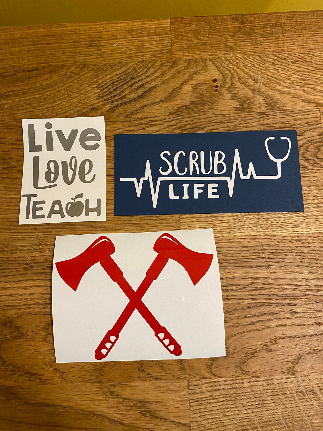 Jobs Professions Custom Vinyl Stickers and Decals - Etsy UK