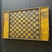 C. 1910's Folk Art Checker Game Board Hand Painted With Original ...