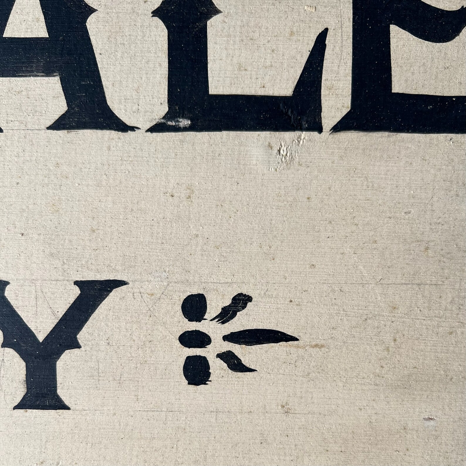 1920s “for Sale Apply Within” Hand Painted Wood Sign • Antique Folk Art ...