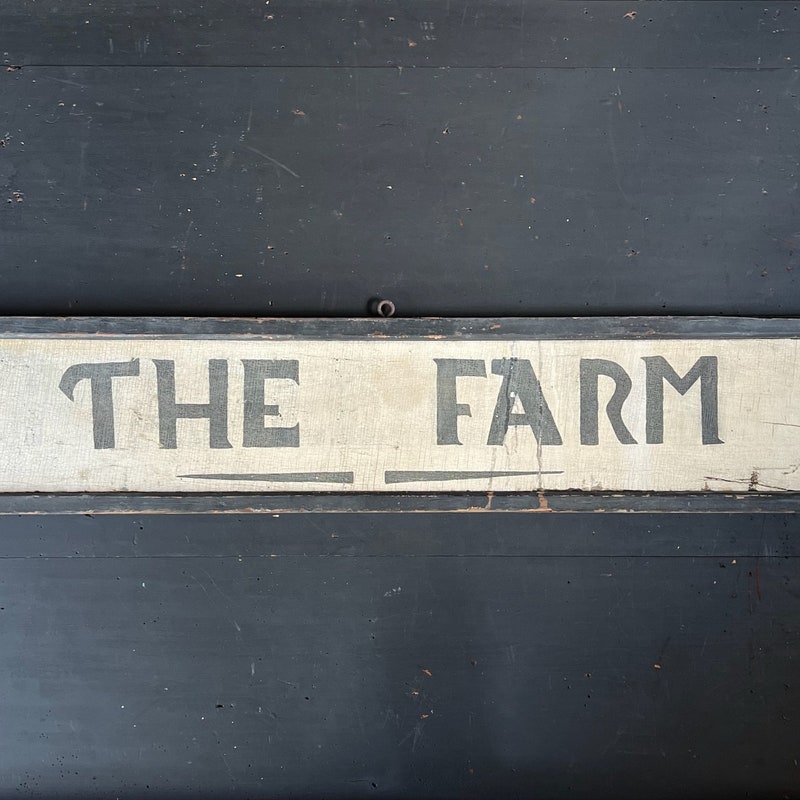 Antique Farm Sign - Etsy