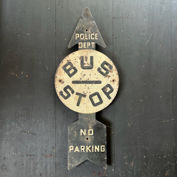 Bus Stop Sign - Etsy