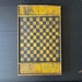 C. 1910's Folk Art Checker Game Board Hand Painted With Original ...