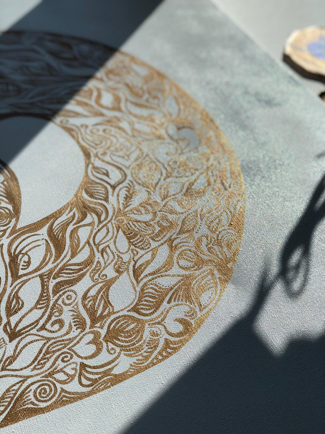 Custom Order Similar Hand Painted Gold Leaf Letter Initial - Etsy UK