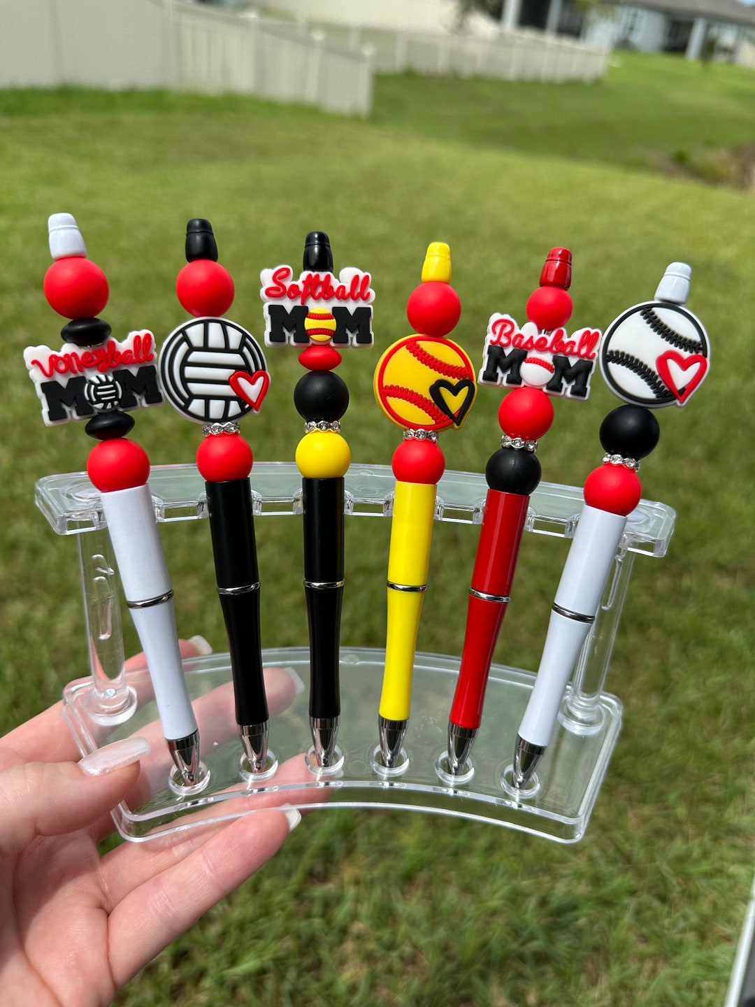 Sports Mom Themed Pens + Refill - Baseball - Soccer - Football ...