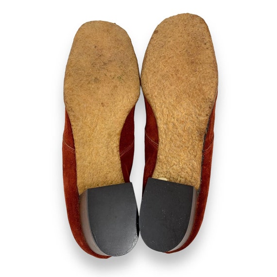 1950's FLORSHEIM Italian rustic brown suede and leath… - Gem