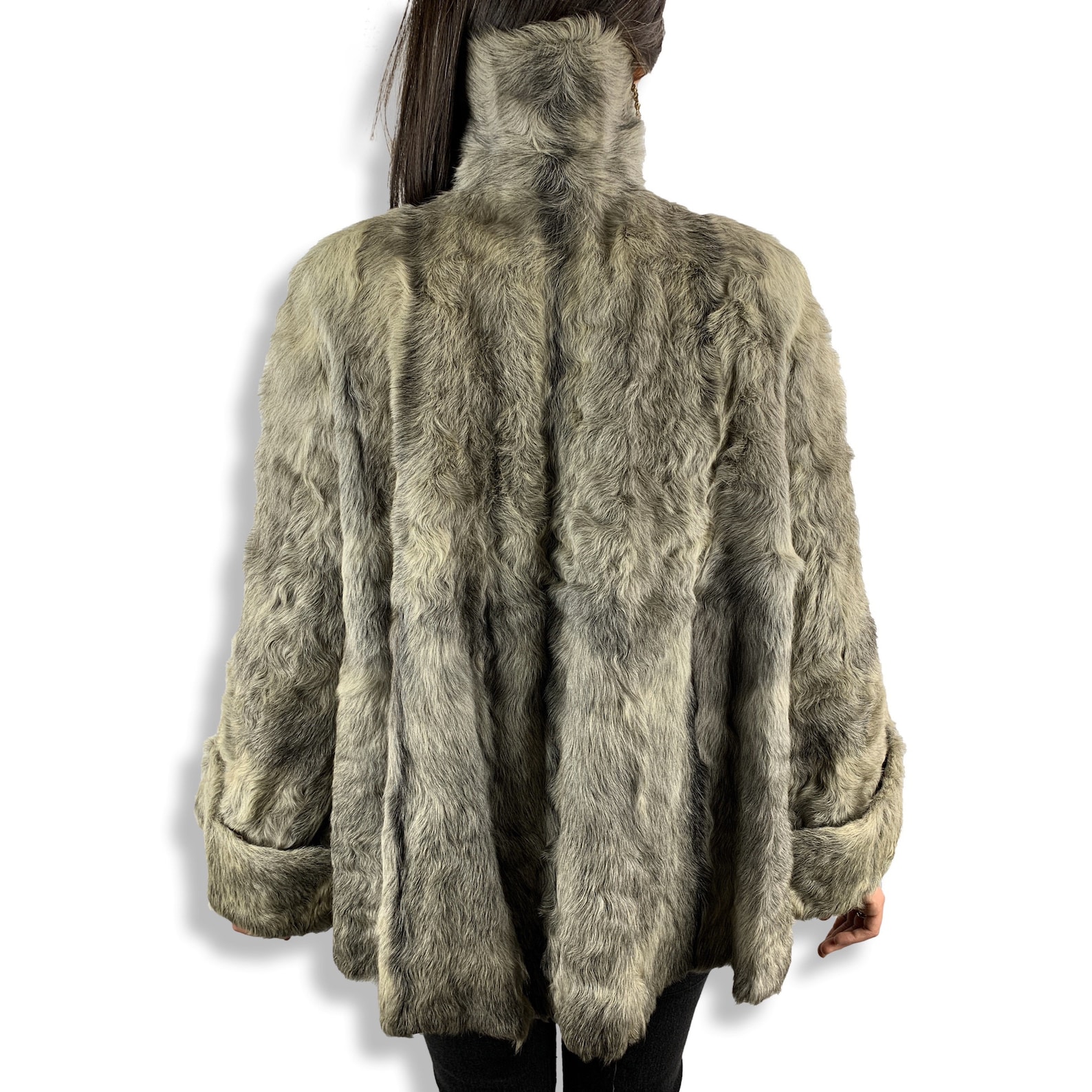 1950s Natural Curly Goat Fur Swing Coat by A. LAFRANCE & SONS - Etsy