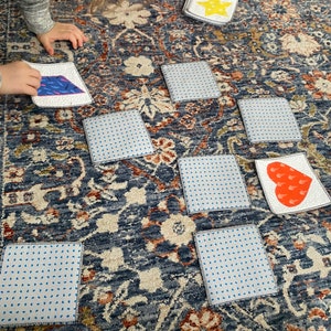 Matching Game | Fabric Memory Set - Etsy