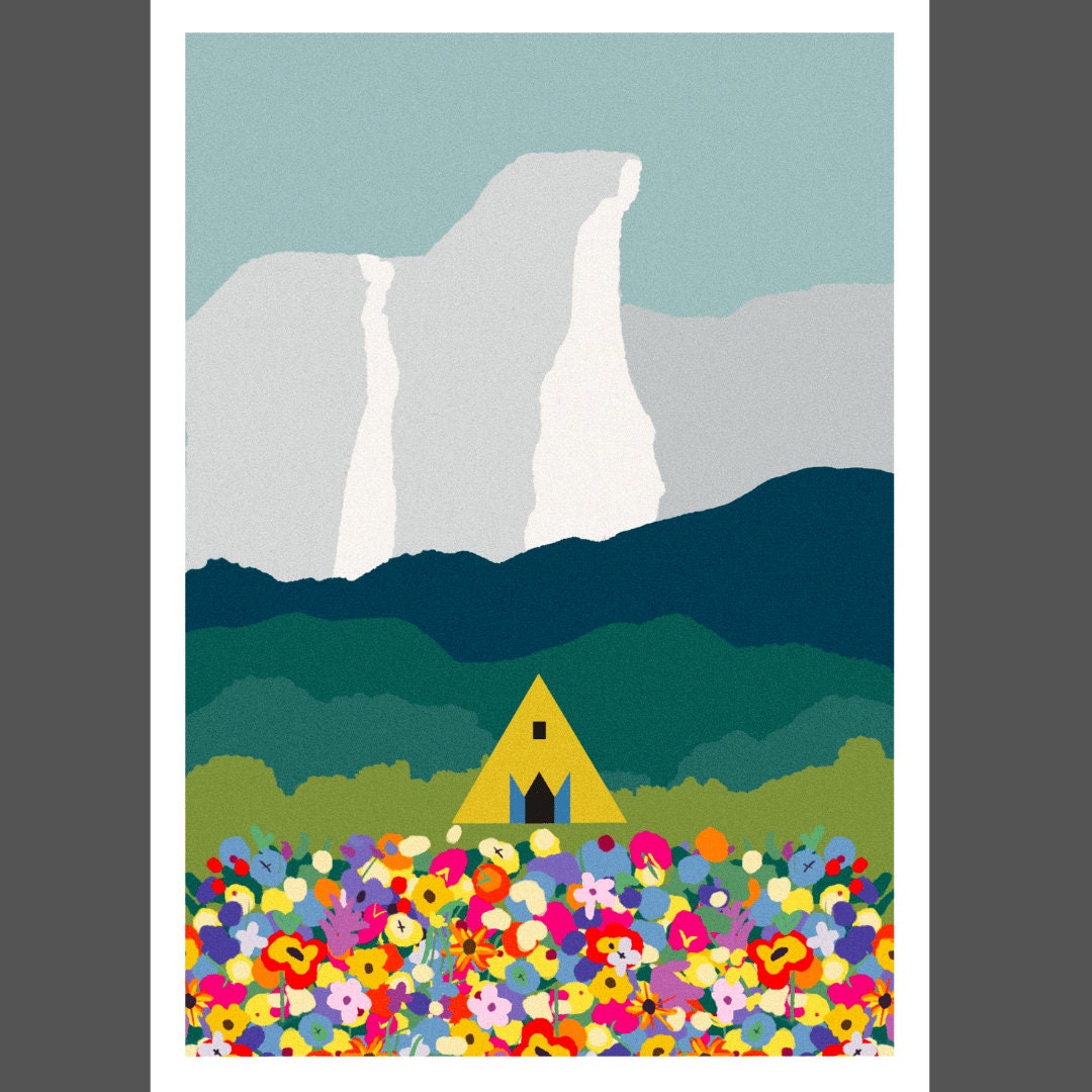 The Yellow Hut - Midsommar | Digital Download | Movie Poster - Etsy