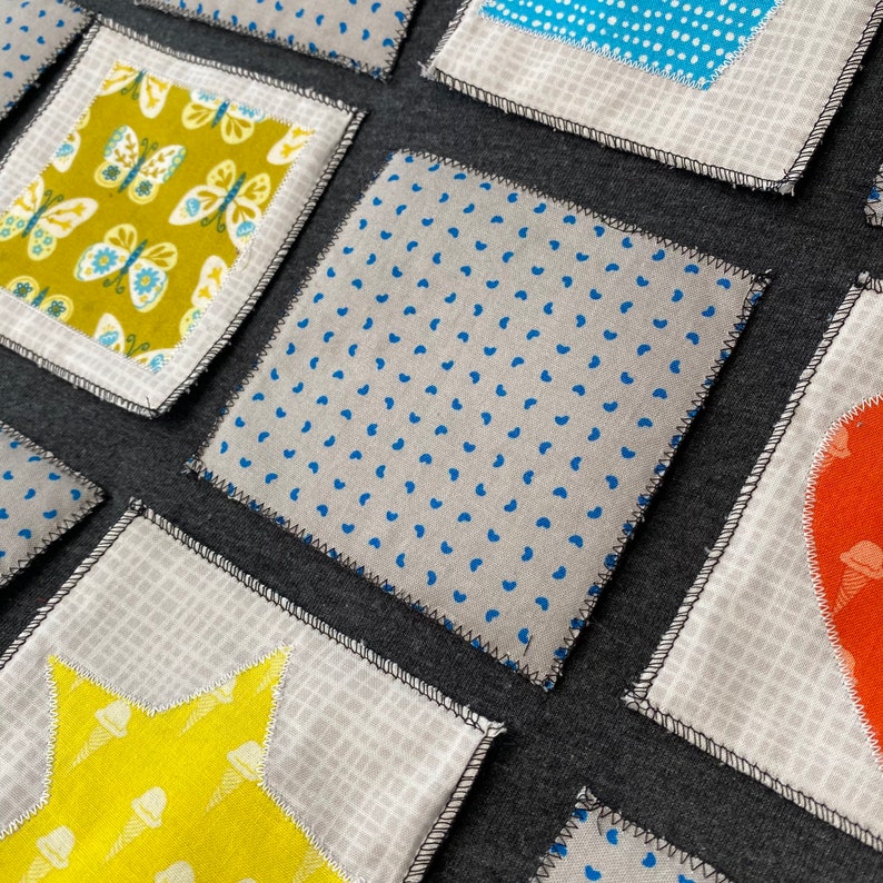 Matching Game Fabric Memory Set - Etsy