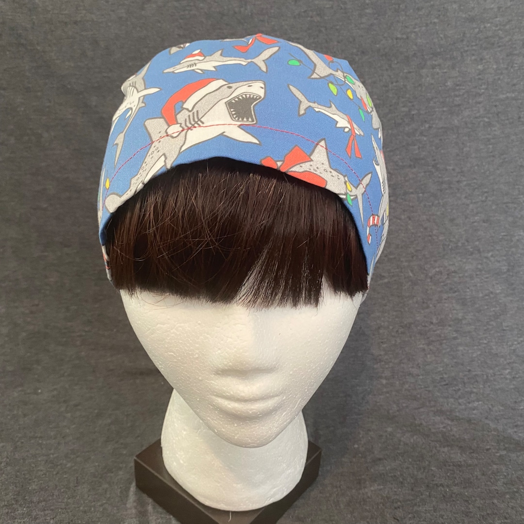 Santa Jaws | Scrub Cap - Surgical Cap - Etsy
