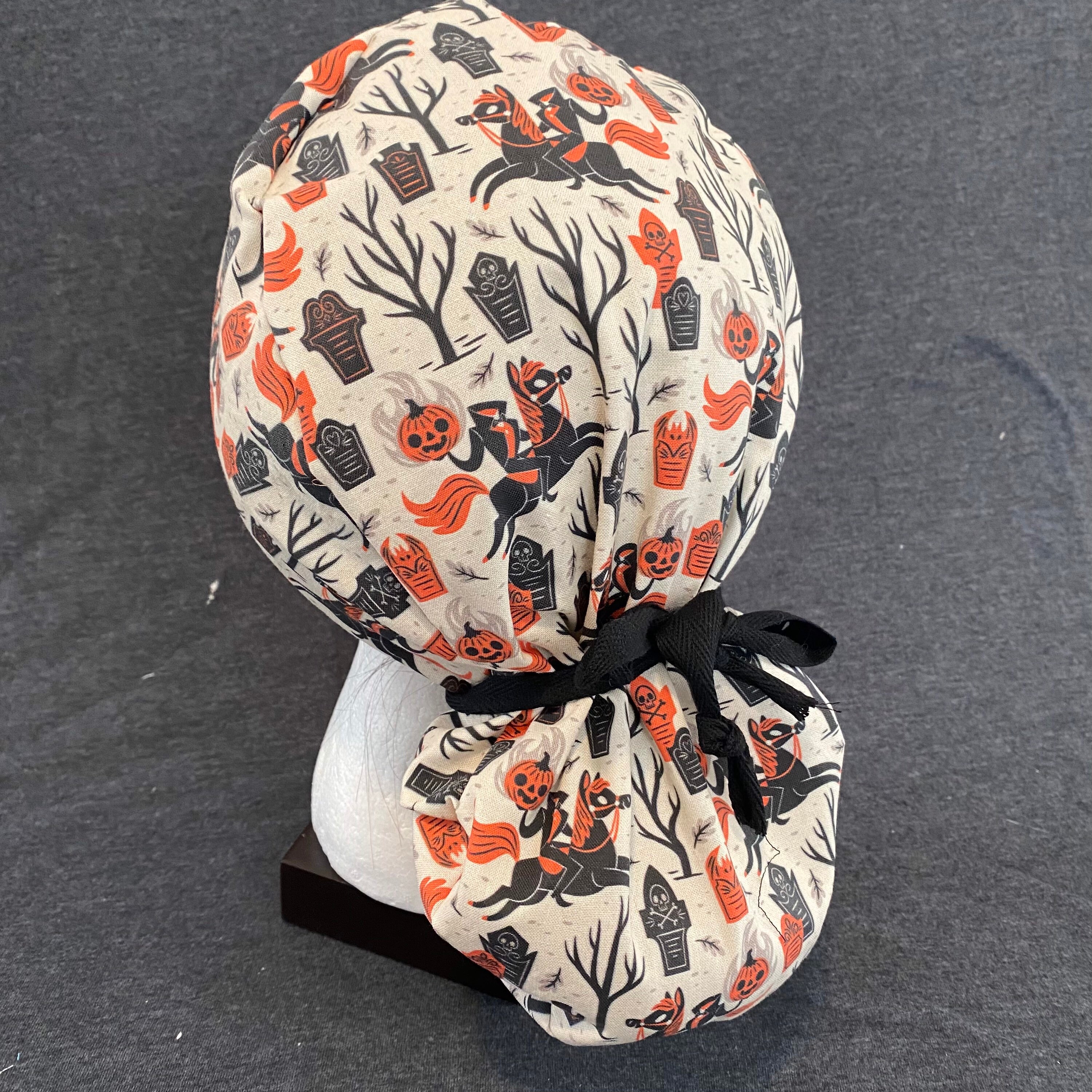 Headless Horseman | Custom Scrub Cap - Surgical Cap | Various Styles - Etsy