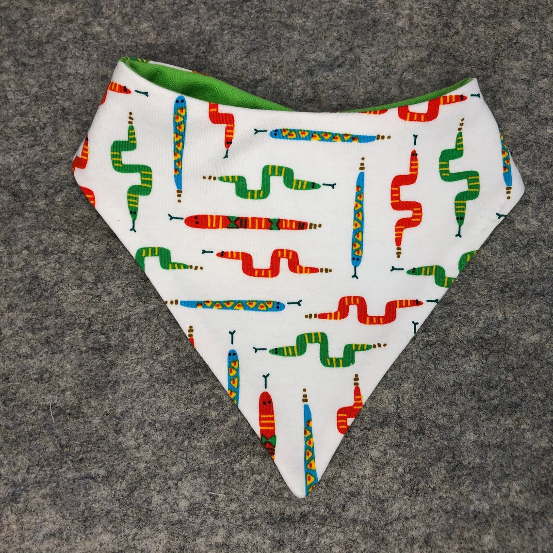 Sss Snakes Baby Bib and Teether Gift Set Bandana Style | Etsy