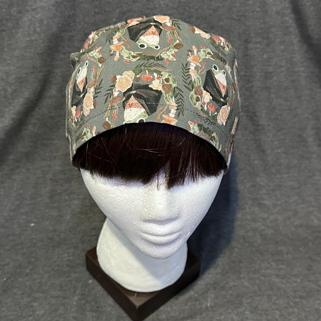 Dapper Frog | Custom Scrub Cap - Surgical Cap | Various Styles - Etsy