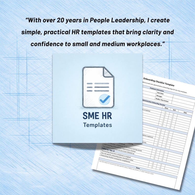 Onboarding Checklist Template | Employee Onboarding Admin Organiser ...
