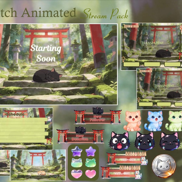 Torii Stream Overlay - Etsy