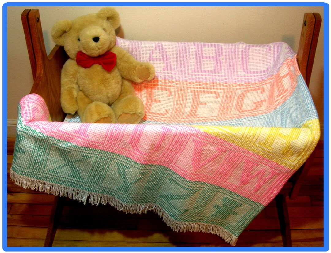 Alphabet Afghan Pattern - Etsy