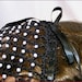 1800's Civil War Victorian Black Snood With Pearls Hair Net Handmade ...