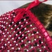 1800's Civil War Victorian Burgundy Snood With Pearls Hair Net Handmade ...