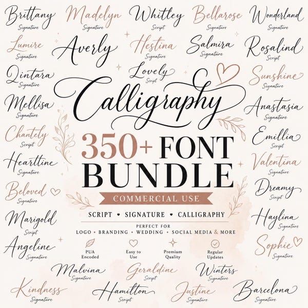 Calligraphy - Etsy