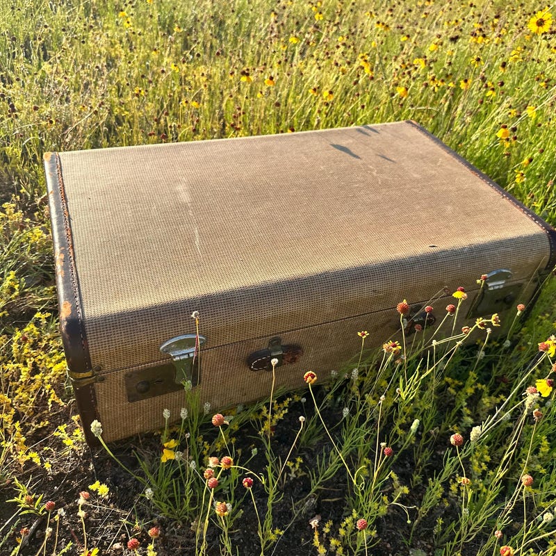 Vintage Suitcases 1940s - Etsy