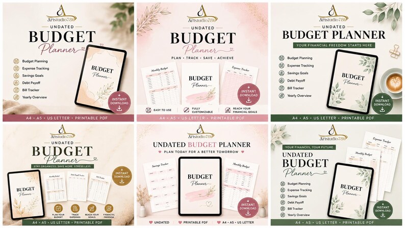 Ultimate Budget Planner Digital Bundle Finance Pages (goodnotes ...