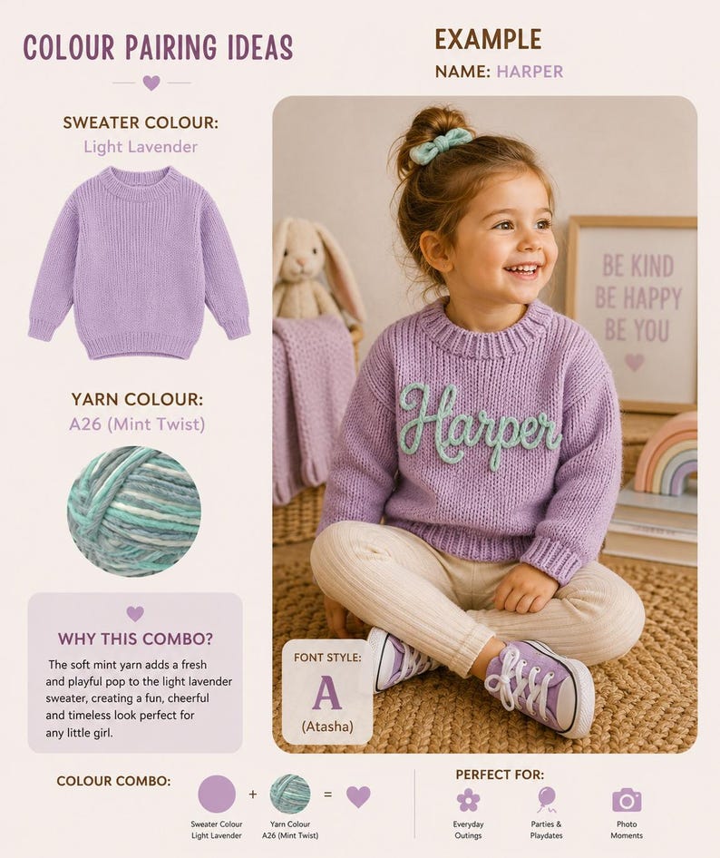 Baby Name Sweater - Custom Newborn Sweater Personalized Gift for Baby ...