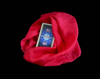 Deep Purple Tarot Cloth Altar Cloth Hand Dyed 20x20...100% Silk - Etsy