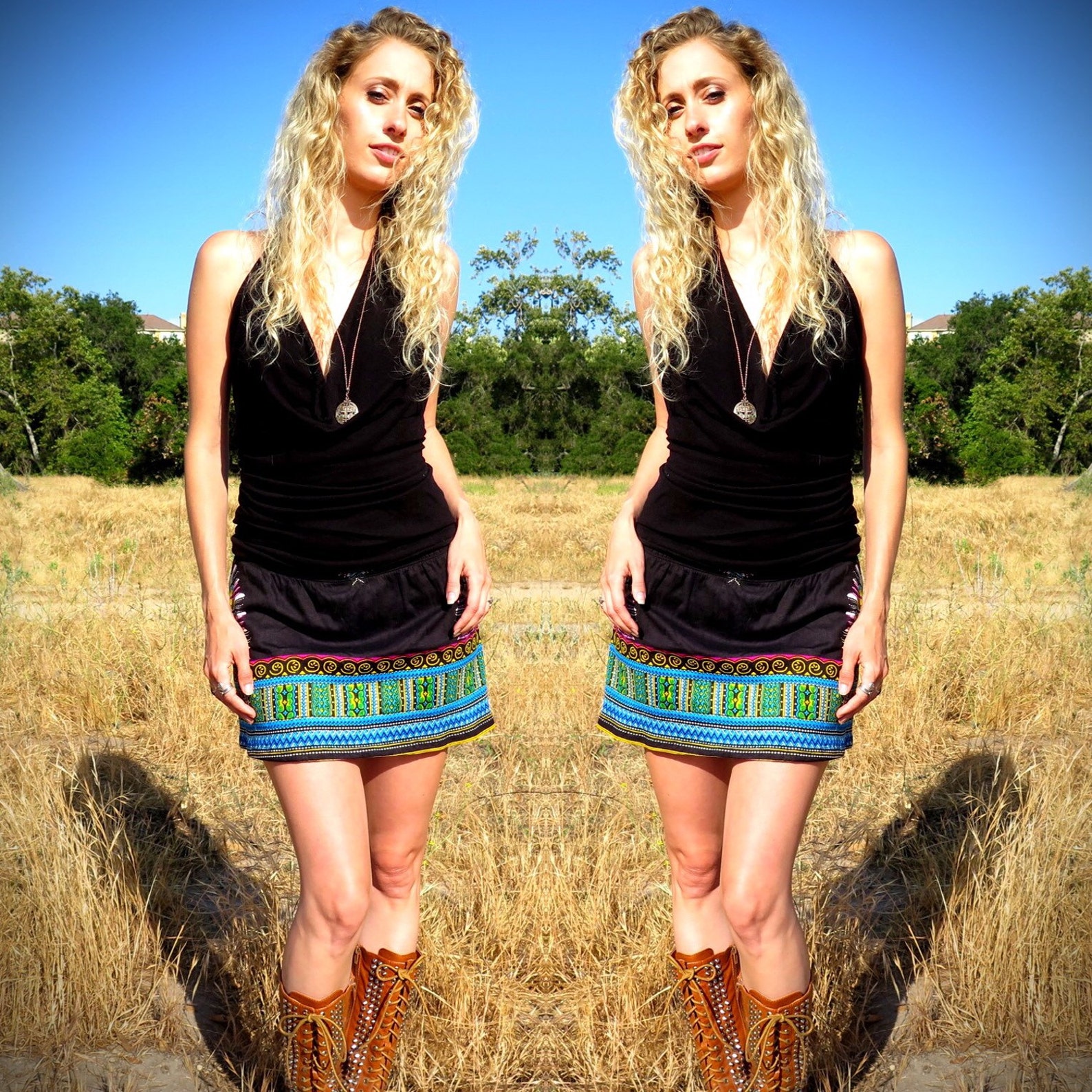 MIDNIGHT PRIESTESS Onyx Tribal Mini Skirt Pixie Skirt Sexy - Etsy