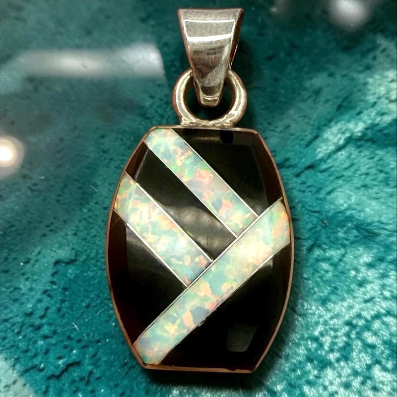 Taxco Onyx Necklaces - Etsy