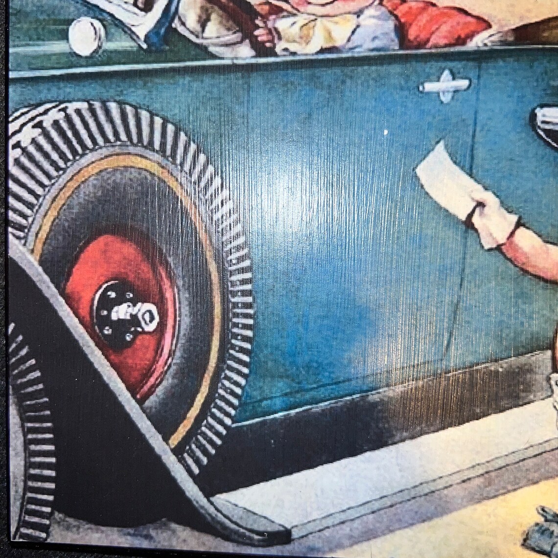 Vintage Mohawk Cover Art With Boston Terrier Print Decoupaged on Wood ...