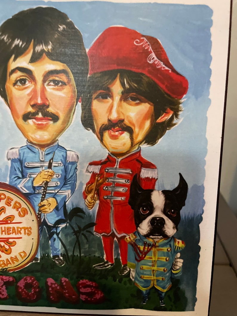 The Boston Terrier Beatles in the Sgt. Lonely Hearts Club Band - Etsy