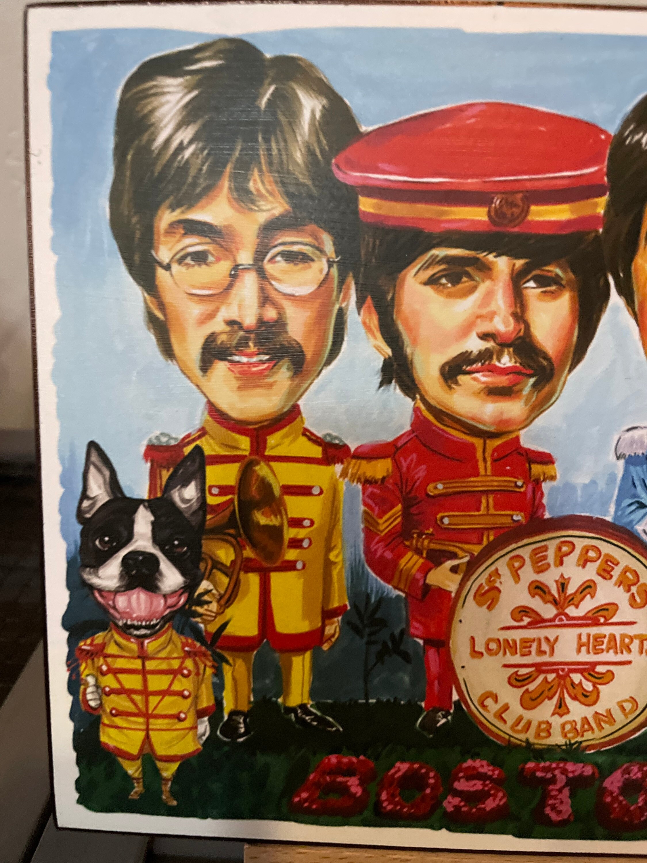 The Boston Terrier Beatles in the Sgt. Lonely Hearts Club Band - Etsy