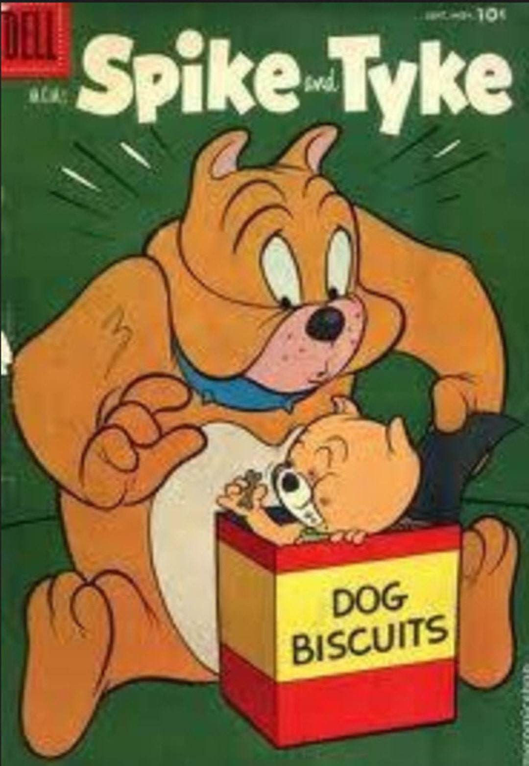 Vintage Spike and Tyke Cartoon Print Decoupaged on Wood - Etsy