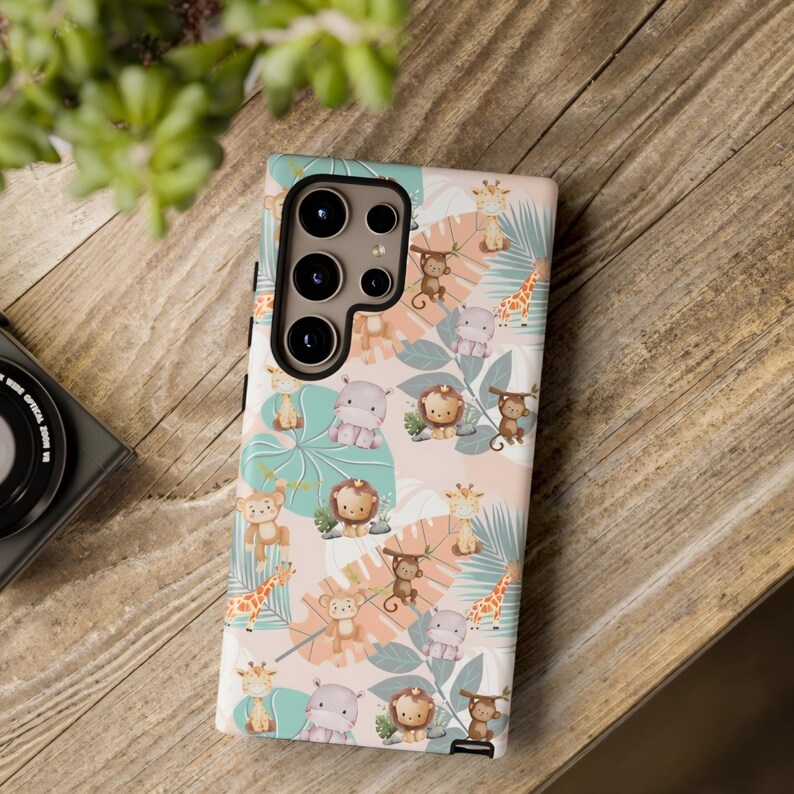 Wild Animals Digital Template - Etsy
