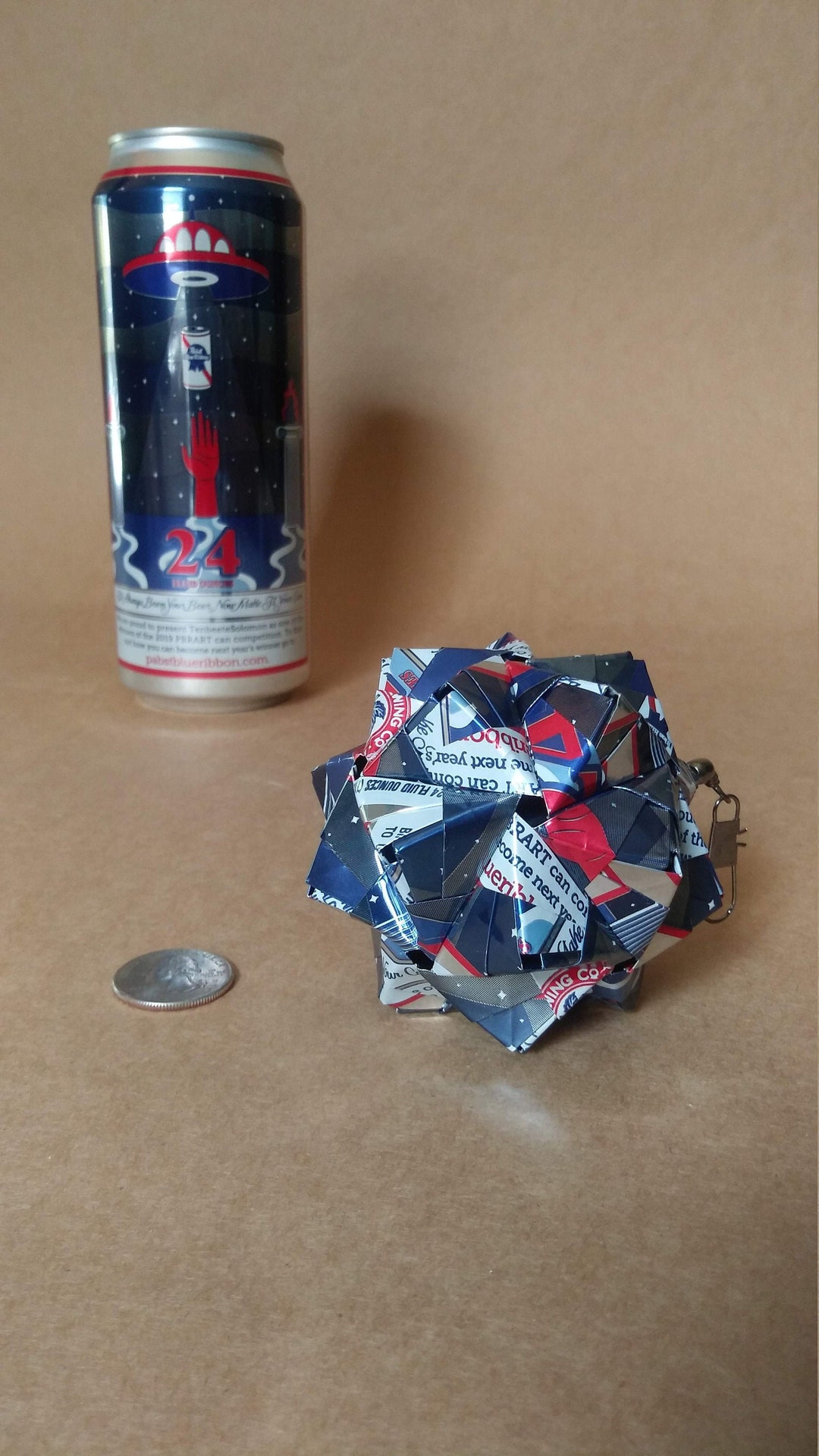 Limited Edition Can Art Origami // 2019 PBRART, by Tenbeetesolomon ...