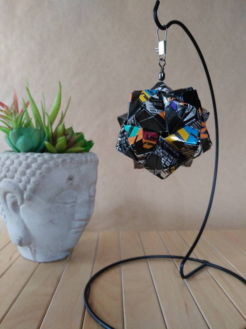 Origami Can Art Hand-folded From Recycled REIGN ENERGY DRINK - Etsy