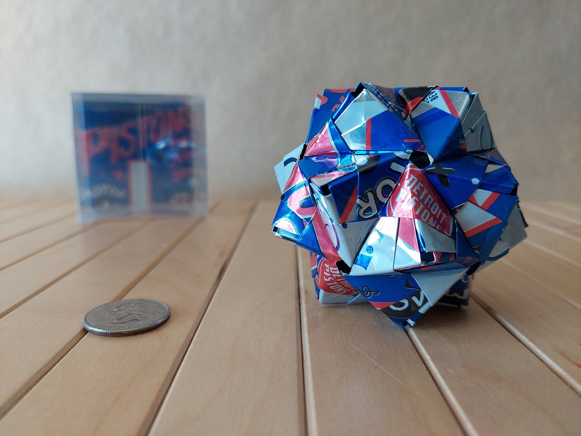 Recycled Can Art Origami Hand-folded From Limited Edition - Etsy