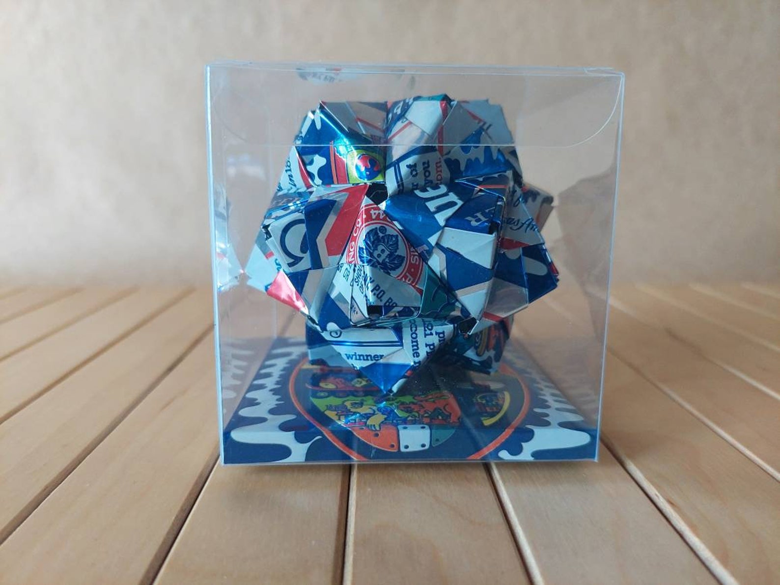 Recycled Beer Can Origami Handfolded From Limited Edition 2021 - Etsy