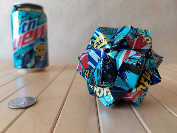 Recycled Can Art Origami Hand-folded From Limited Edition - Etsy