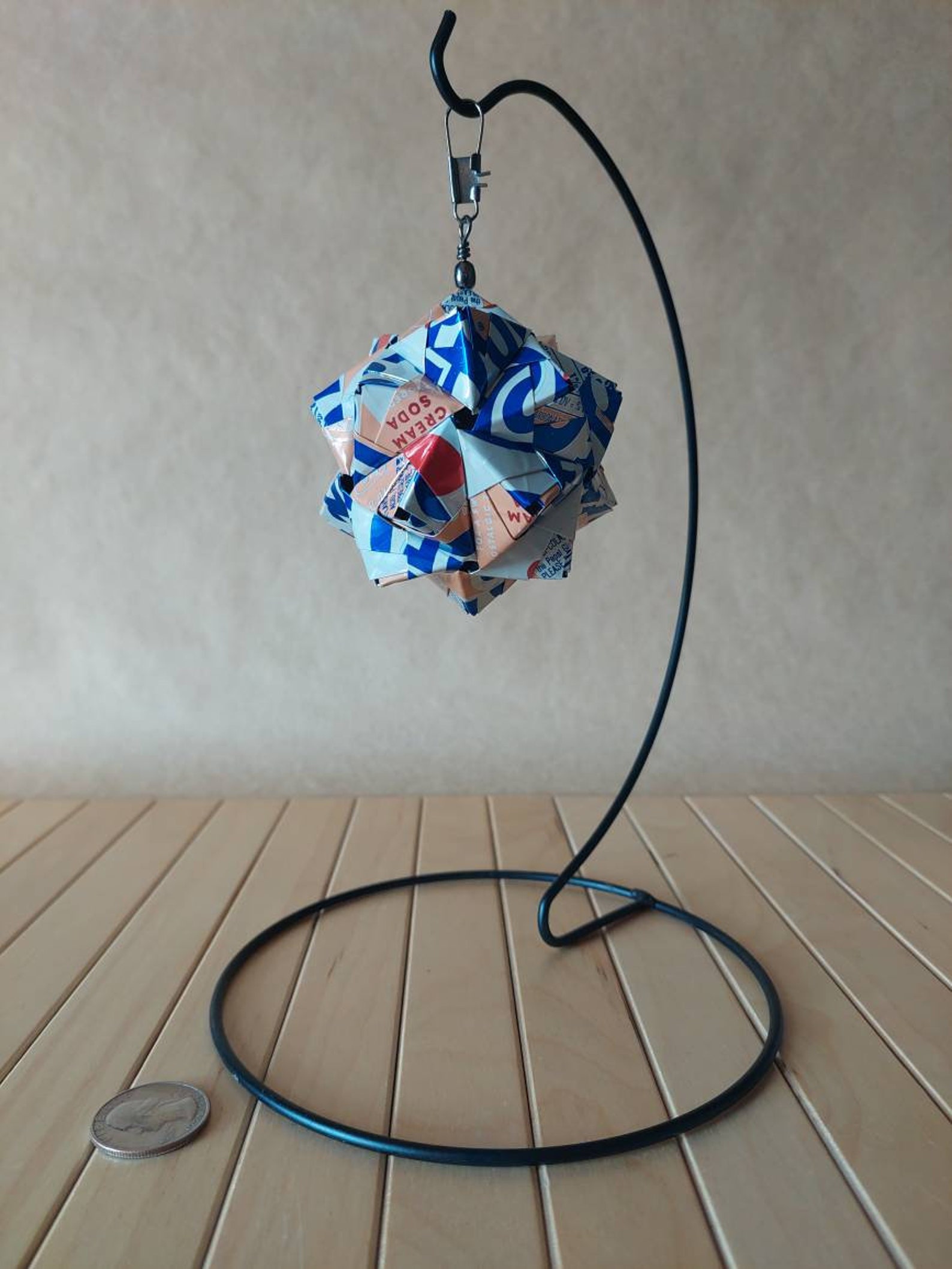 Recycled Can Art Origami Handfolded From PEPSI SODA SHOP - Etsy