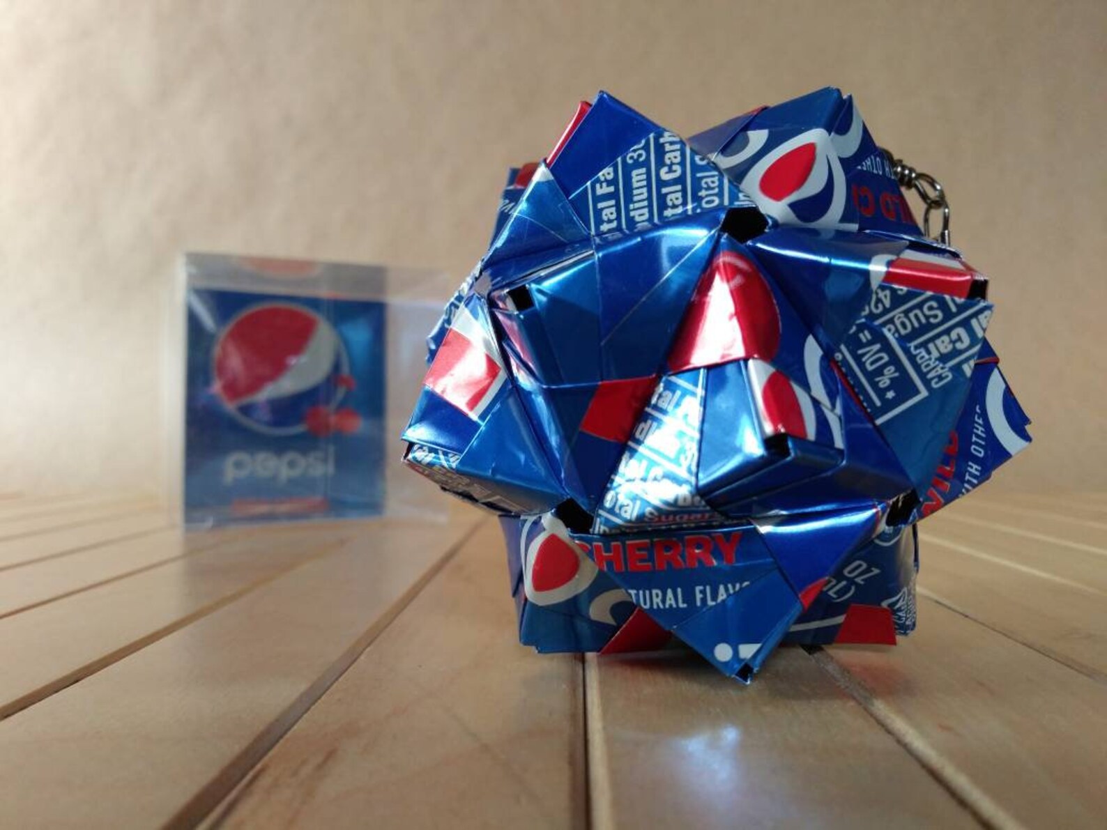 Origami Can Art Hand-folded From Recycled WILD CHERRY PEPSI - Etsy