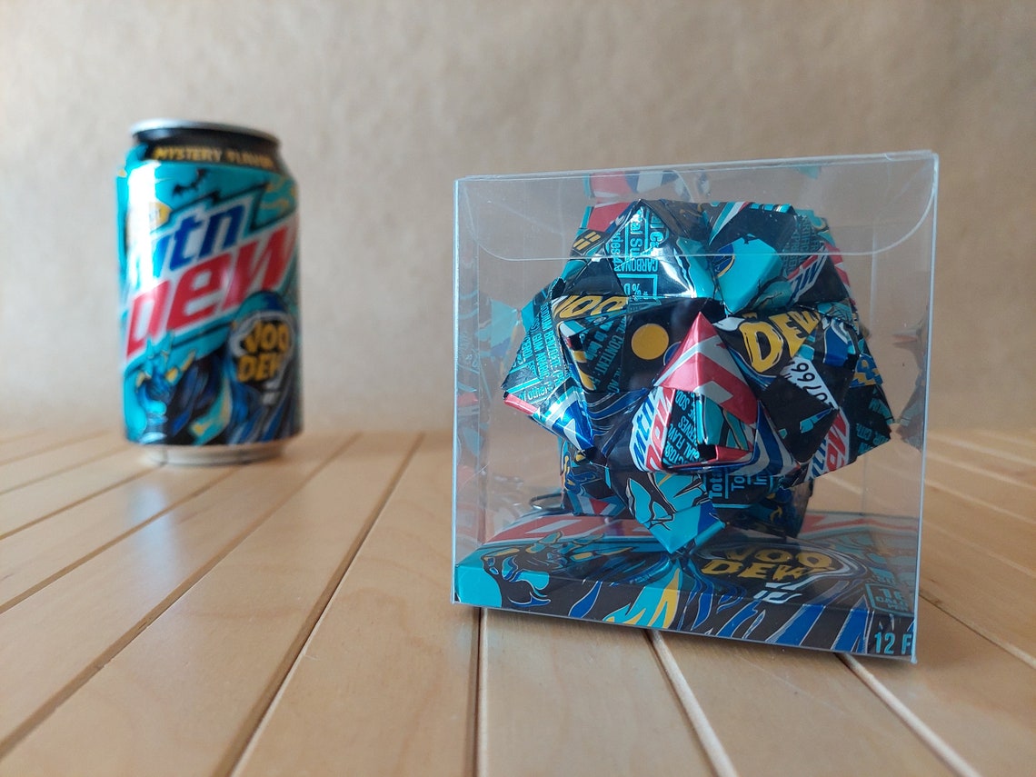 Recycled Can Art Origami Hand-folded From Limited Edition - Etsy