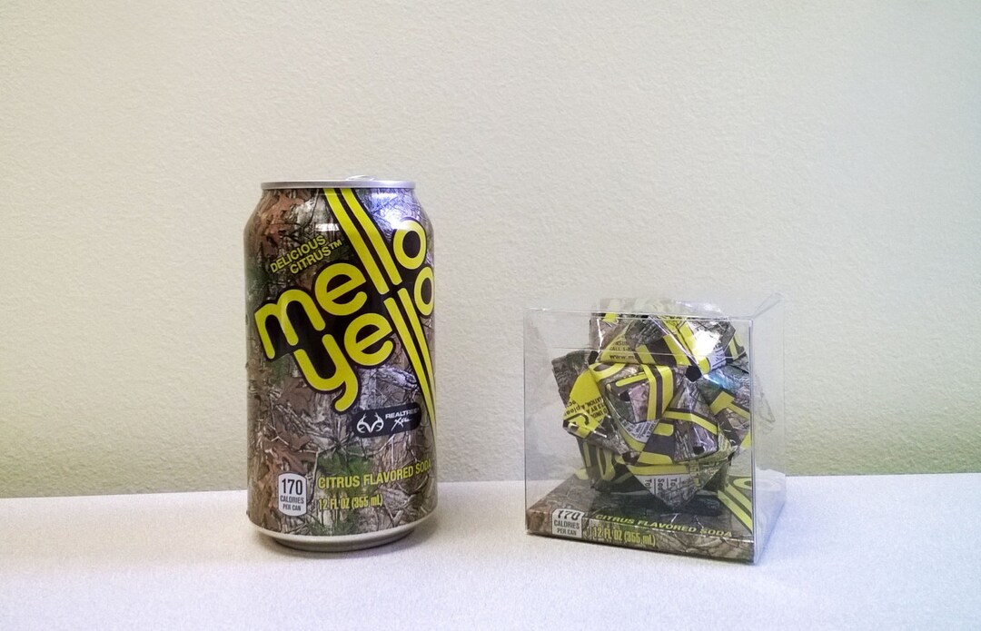 Edición limitada MELLO YELLOW Realtree Camo Can Art Origami Ornament ...
